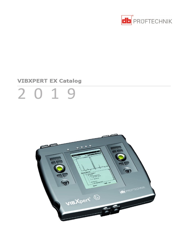 VIBXPERT - EX - Catalog - en Manual | PDF | Usb | Amplitude