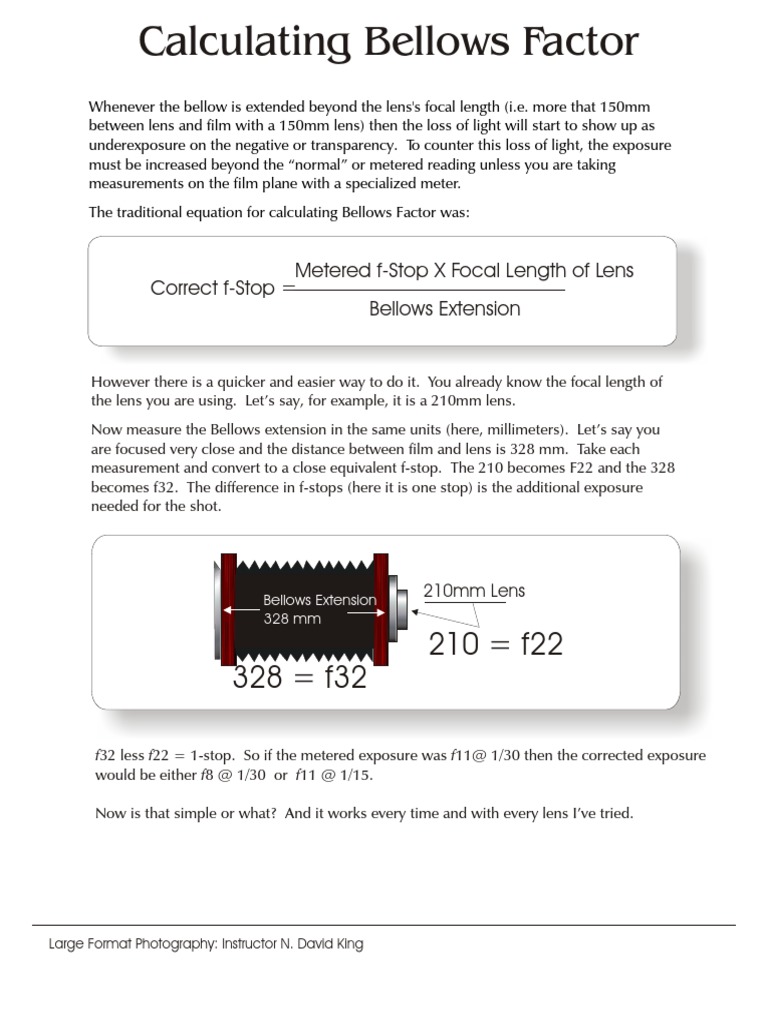 Bellow Factor Illustration | PDF