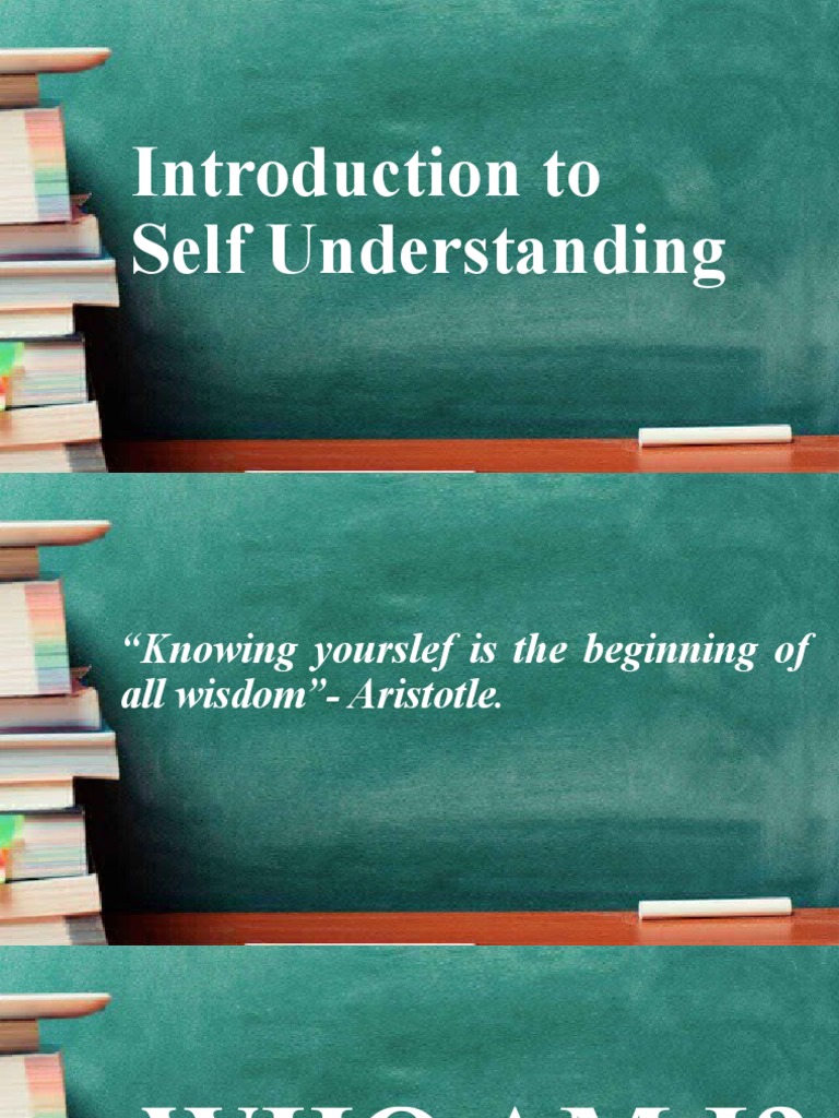 Introduction To Self Understanding | PDF | Self | Extraversion And ...