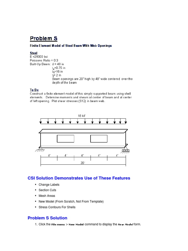 CSI Model Setup Guide | PDF | Teaching Methods & Materials | Computers