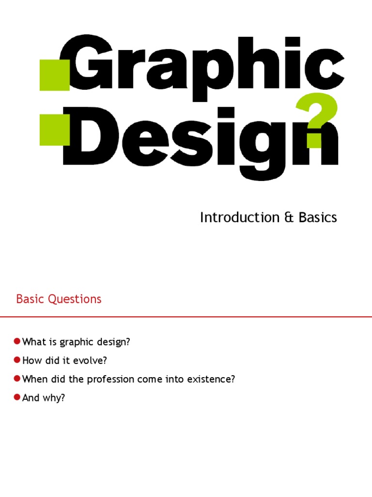 Introduction To Graphic Design | PDF | Graphic Design | Page Layout
