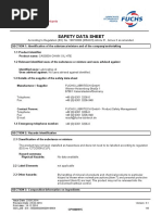 Cassida Grease EPS 2 Safety Data Sheet | PDF | Toxicity | Dangerous Goods