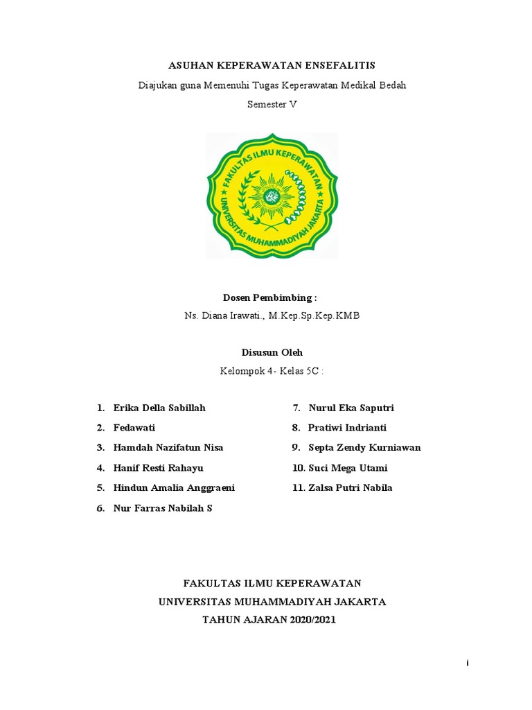 Askep Encephalitis | PDF