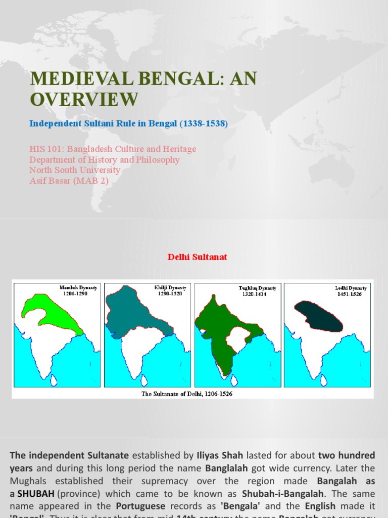 Medieval Bengal: Independent Sultanate | PDF | South Asia | Sikhism