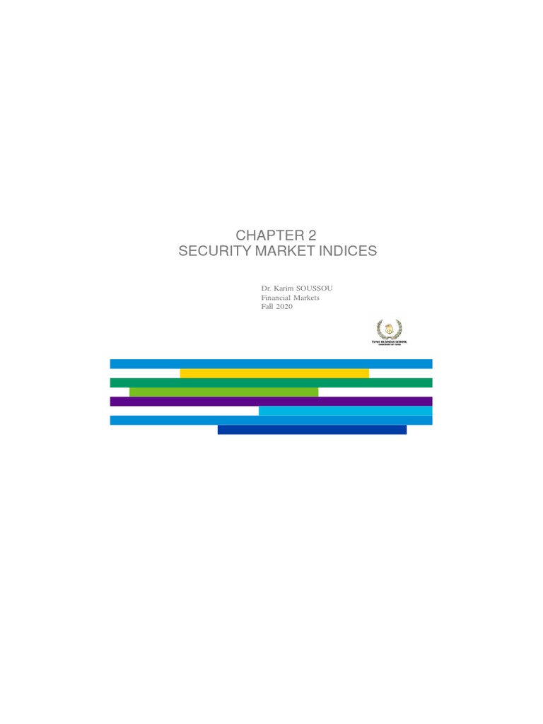 CH2 Security Market Indices 2020 | PDF | Stock Market Index | Exchange ...