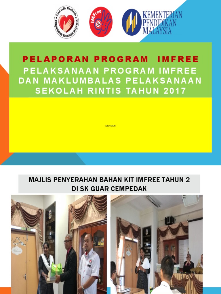 PEMBENTANGAN PROGRAM IMFree 2017 | PDF