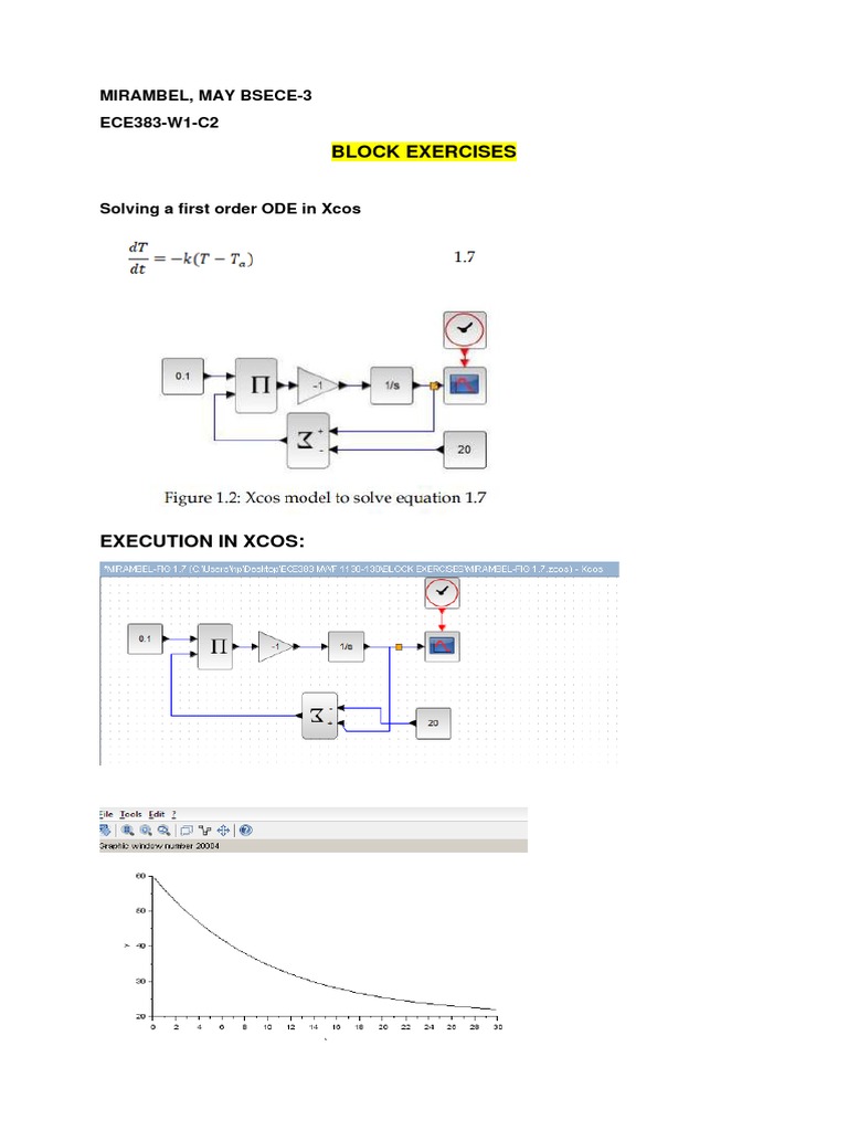 Block Exercises: Mirambel, May Bsece-3 ECE383-W1-C2 | PDF | Teaching Methods & Materials