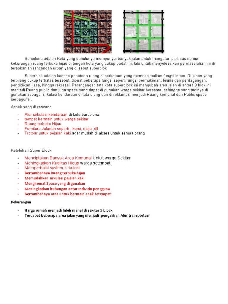 Konsep Superblok di Barcelona | PDF | Seni | Komputer