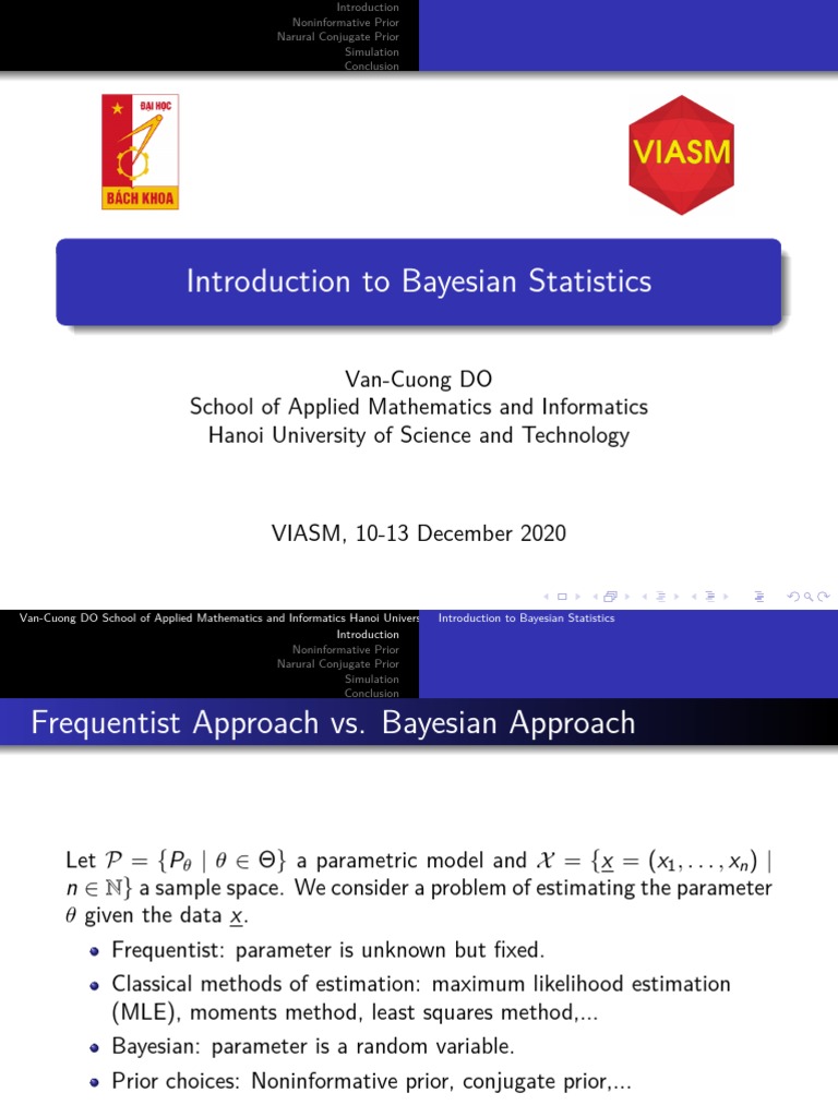 Introduction To Bayesian Statistics | PDF | Quantitative Research | Applied Mathematics