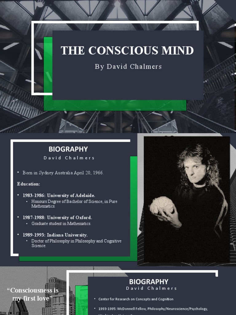 The Irreducibility of Consciousness: David Chalmers Makes the Case ...