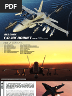 F - A-18E Cockpit Manual | PDF | Equipment | Aerospace Engineering
