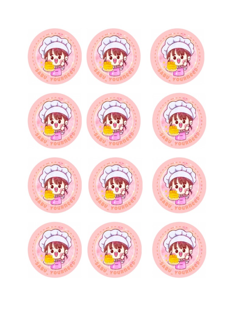 Stiker Puding | PDF