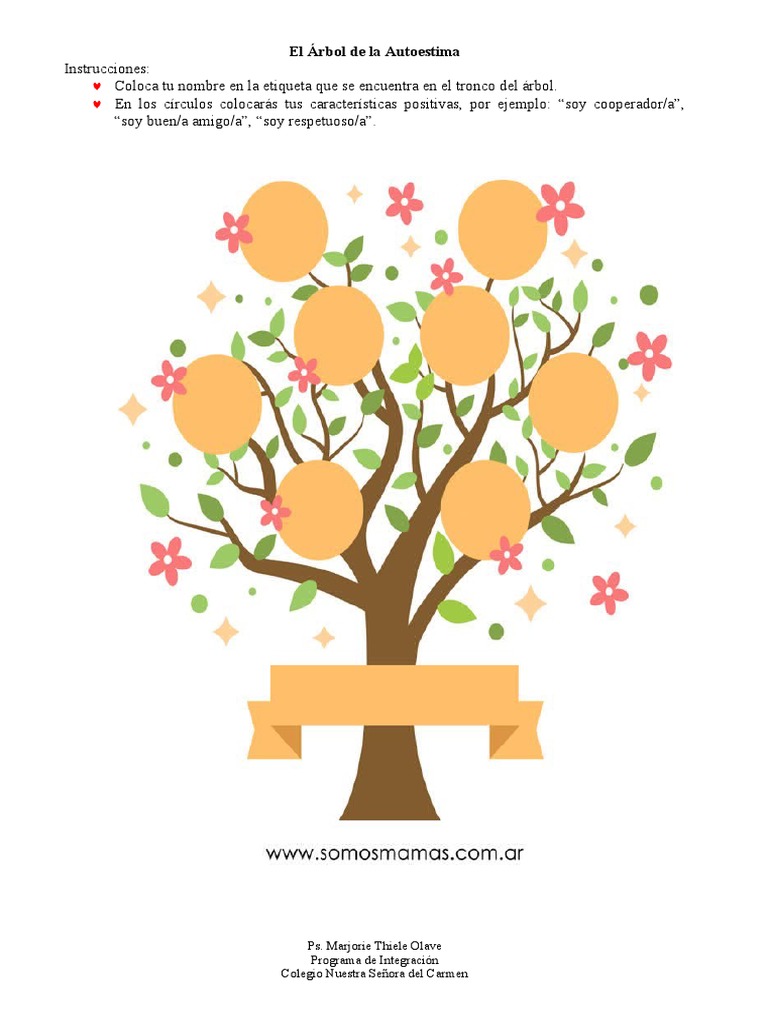 El Árbol de La Autoestima | PDF