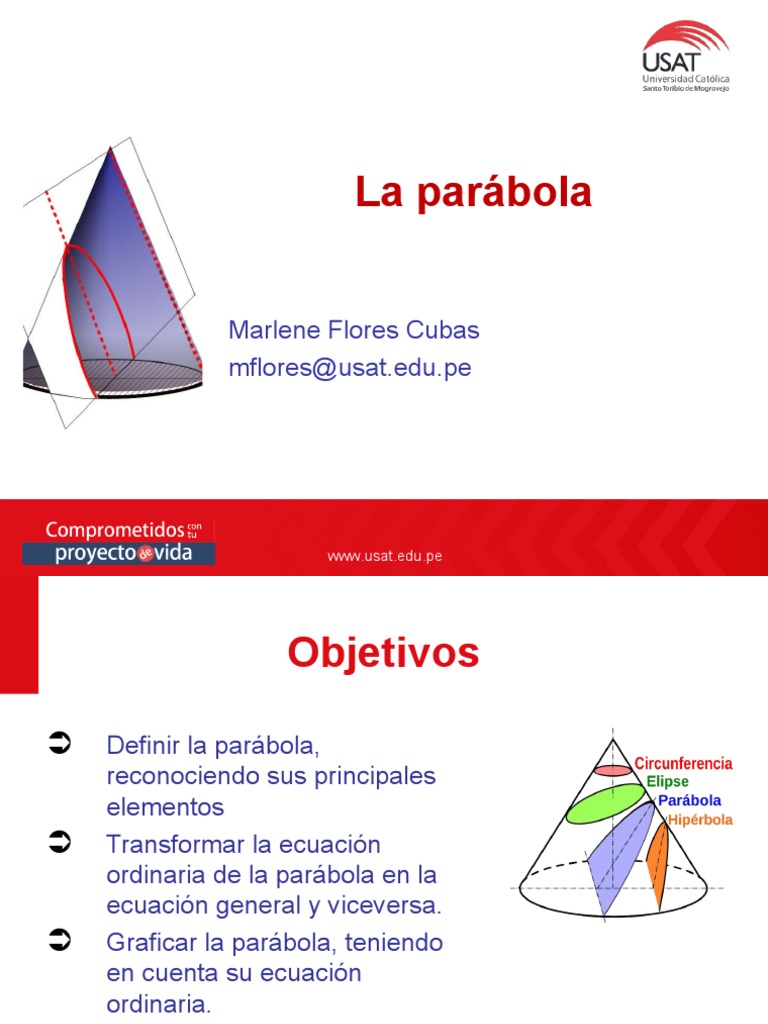La Parábola | PDF | Objetos geométricos | Formas geométricas