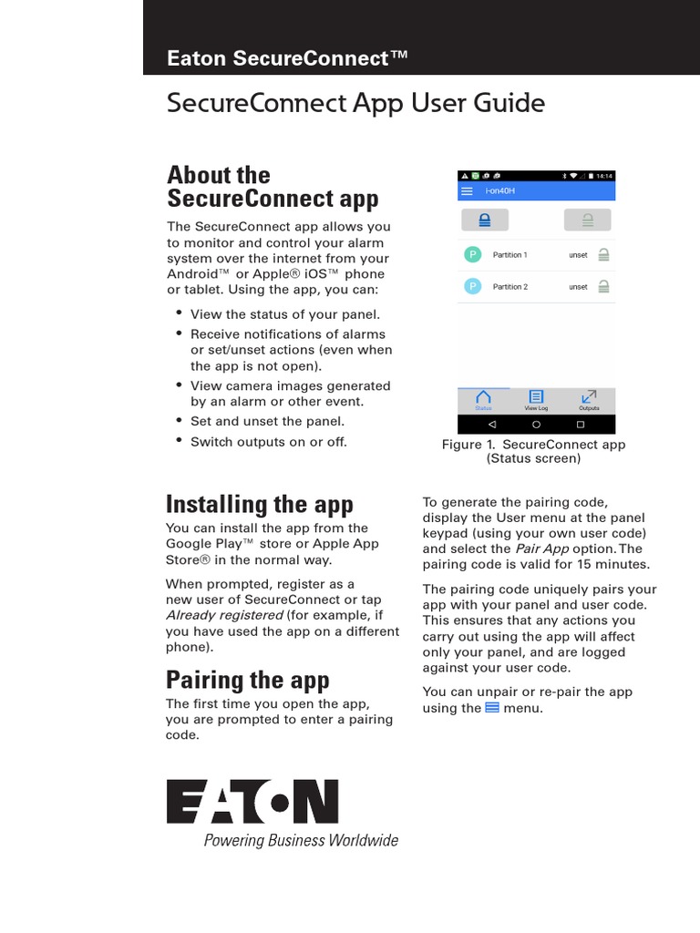 1v0 SecureConnect App User Guide - 0 | PDF | Mobile App | Ios