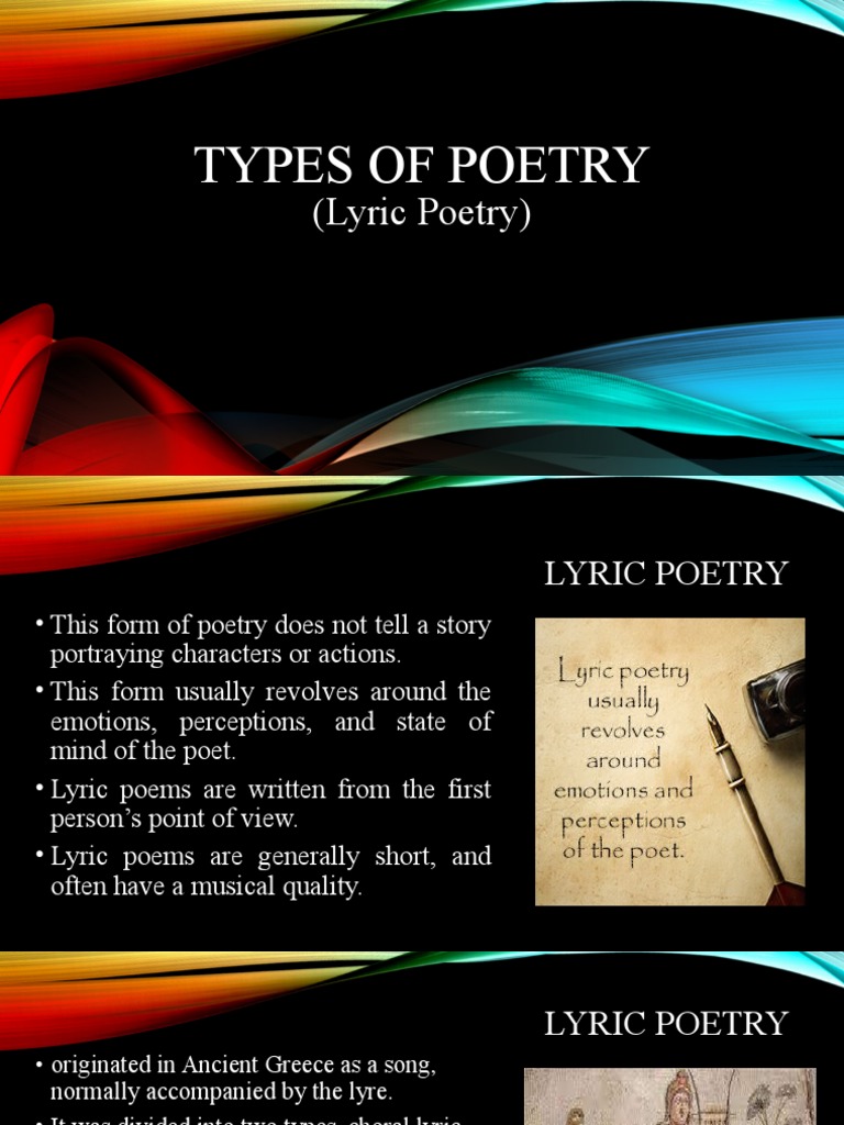 Exploring the Fundamentals of Lyric Poetry: Sonnets, Rhyme Schemes, and ...