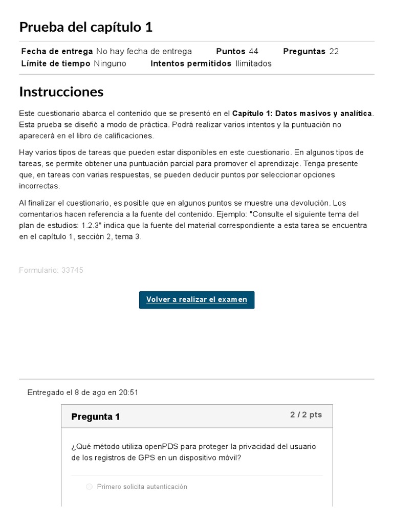 Prueba Del Capítulo 1 - 202010 - Huancayo - IoT Fundamentals - Big Data & Analytics | Descargar ...