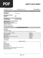 Turbotect 950: Safety Data Sheet | PDF | Toxicity | Firefighting