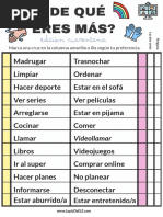 Uso del verbo gustar en español | PDF | Verbo | Sustantivo
