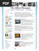 Offset Printing Troubleshooting Guide | PDF | Nature