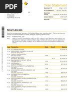NAB Account Statement Summary | PDF | Credit Card | Debits And Credits