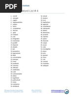 Academic Word List 10 | PDF | Career & Growth | Business