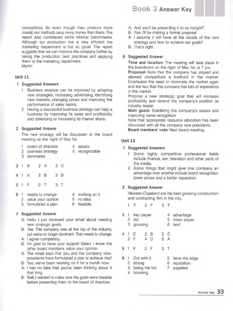 Pages de Career Paths Business English TB | PDF