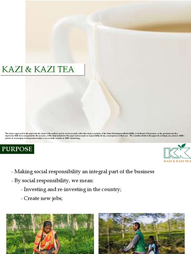 Kazi and Kazi Tea | PDF | Asian Development Bank | Cooperative