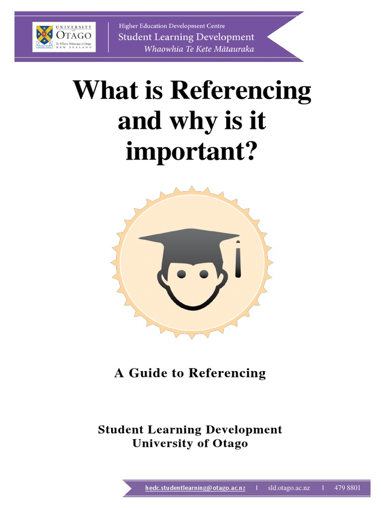What Is Referencing and Why Is It Important?: A Guide To Referencing ...