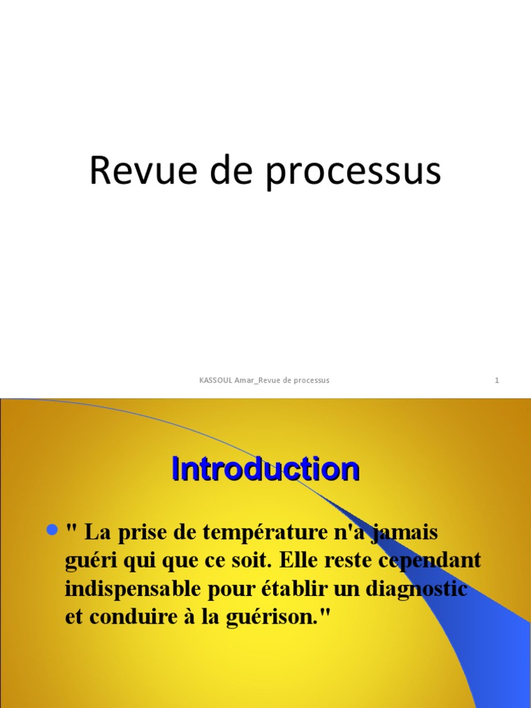 Revue de Processus | PDF | Business | Science