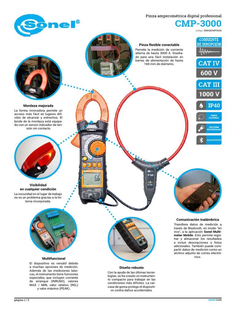 Data Sheet CMP 3000 PDF | PDF | Ingenieria Eléctrica | Bienes ...