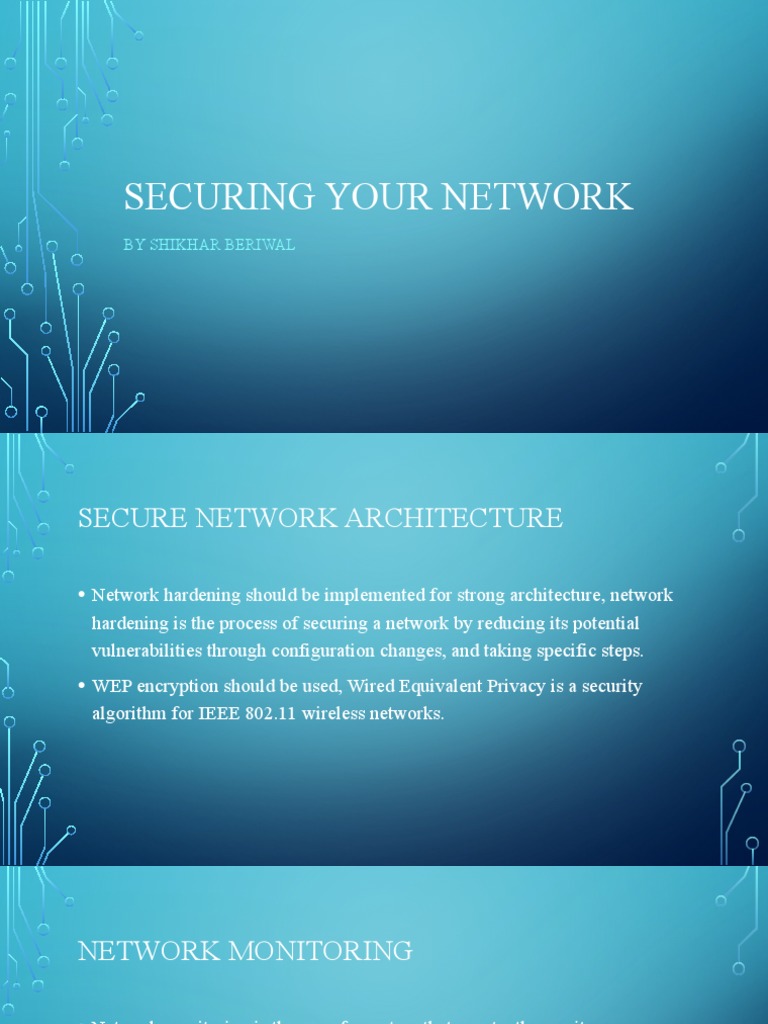 Securing Your Network | PDF