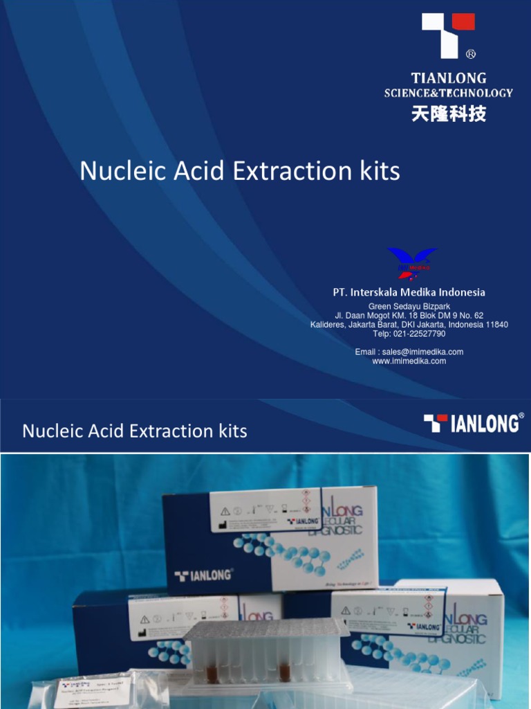 (Medika) Nucleic Acid Extraction Kits | PDF | Nucleic Acids | Dna