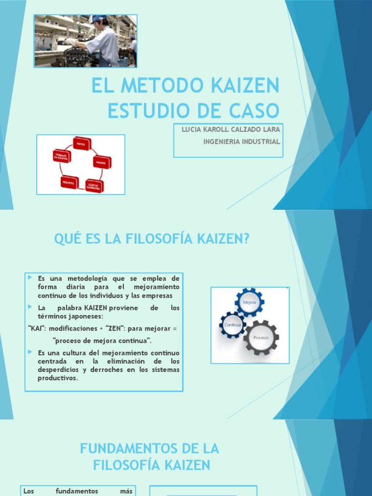 El Metodo Kaizen | PDF | Calidad (comercial) | Producción y fabricación