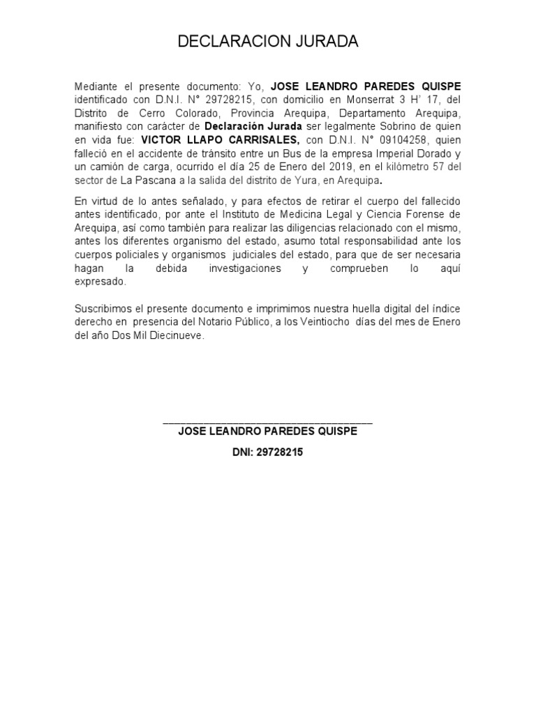 Mapfre Declaracion Jurada | PDF | Seguro | Reaseguro