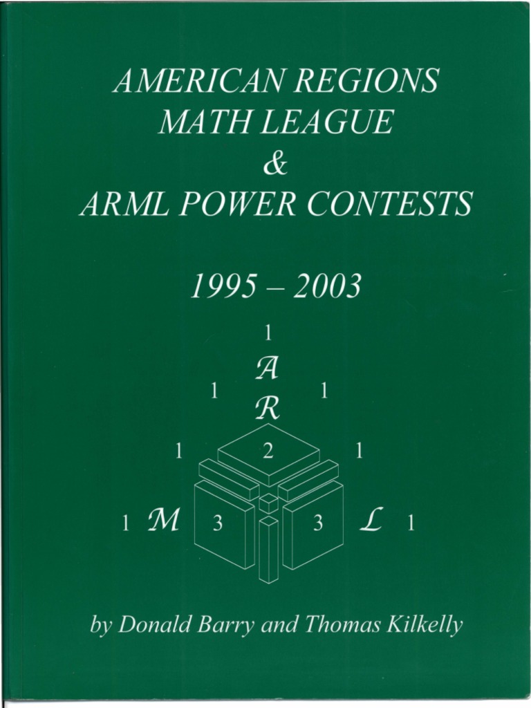 Arml: 1995-2003 | PDF | Teaching Mathematics | Learning