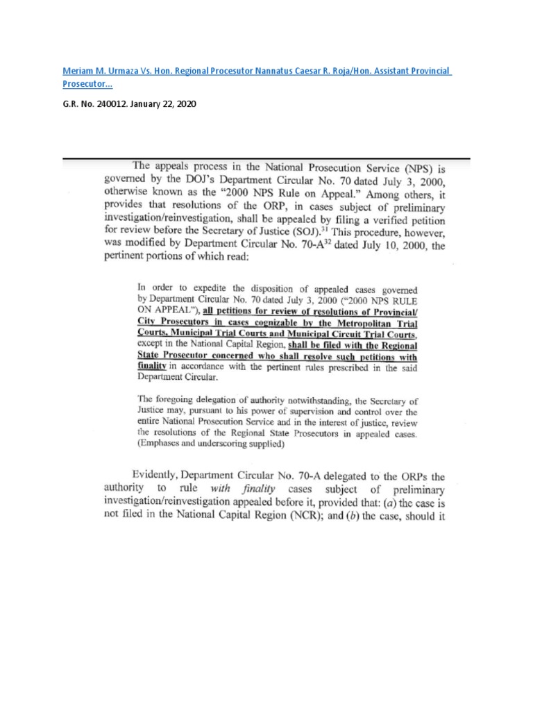 Prosecutor Appeal | PDF
