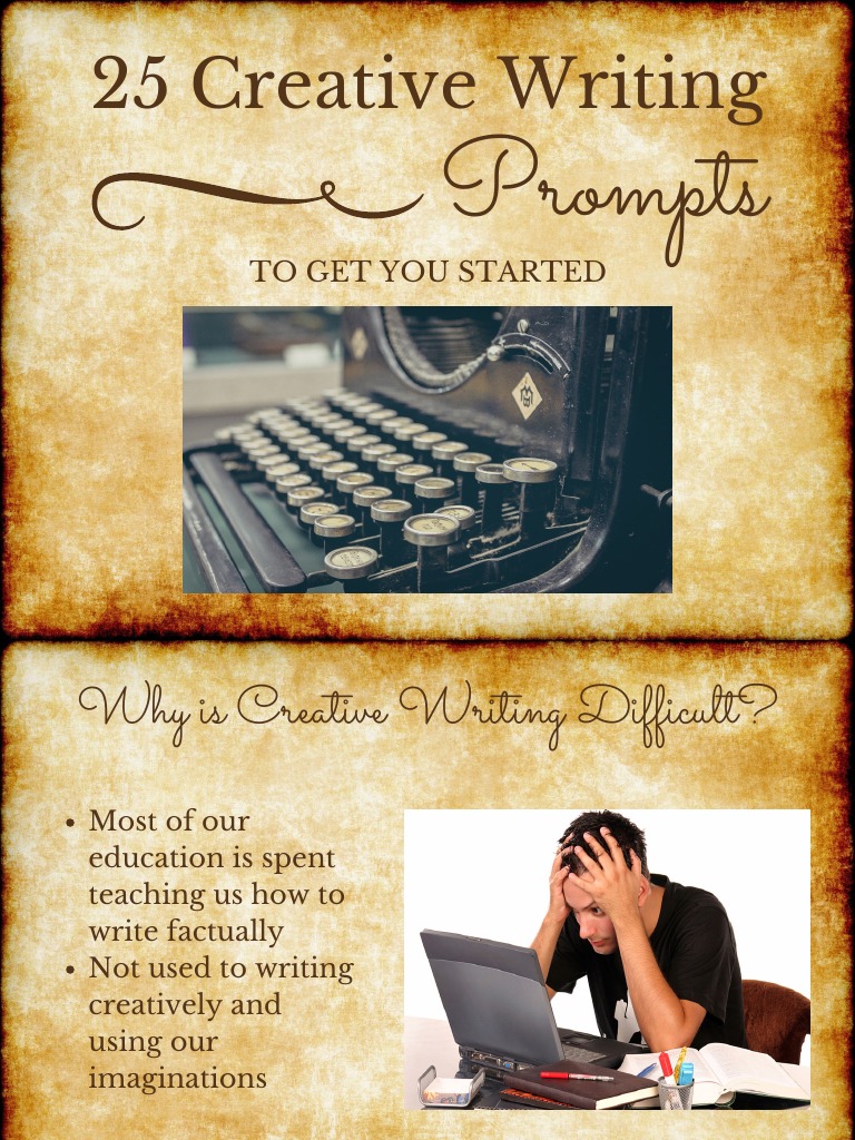 25 Creative Writing Prompts | PDF | Laughter