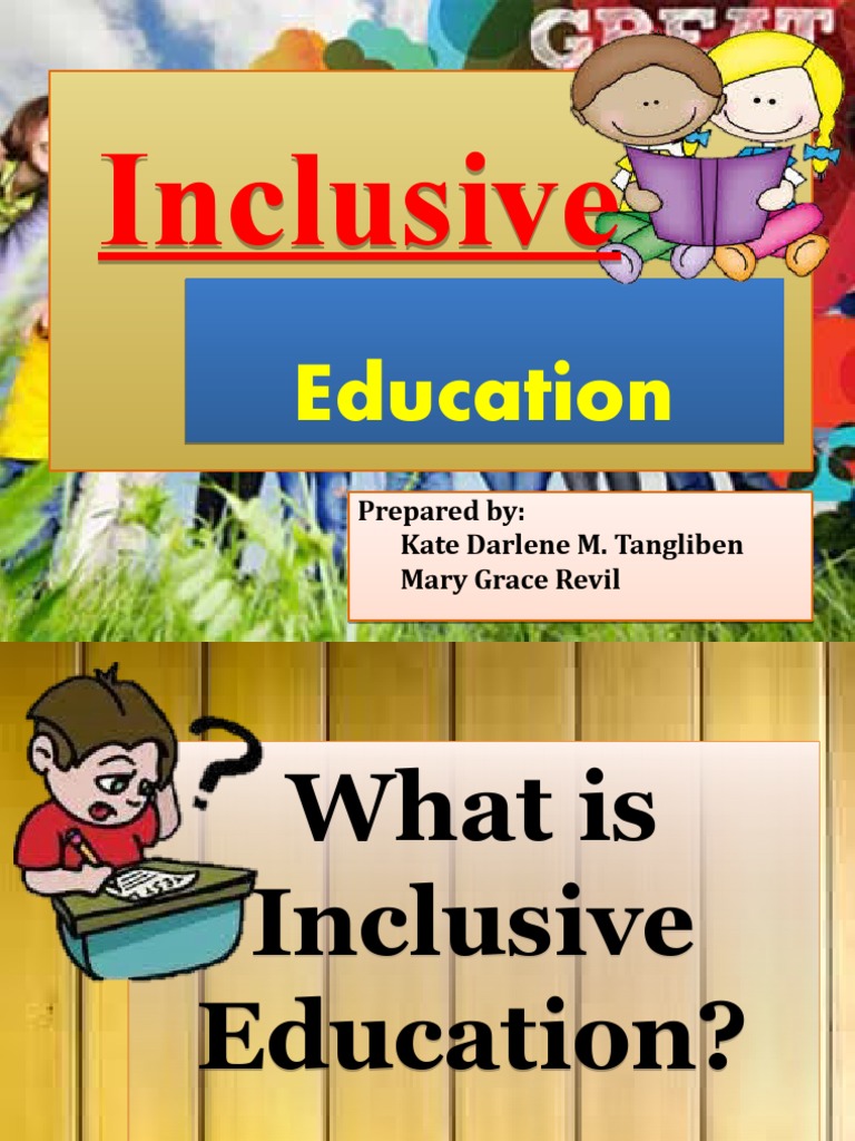 Inclusive Education | PDF | Inclusion (Education) | Special Education