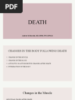 Stages of Post Mortem Lividity and Putrefaction of The Body | PDF ...