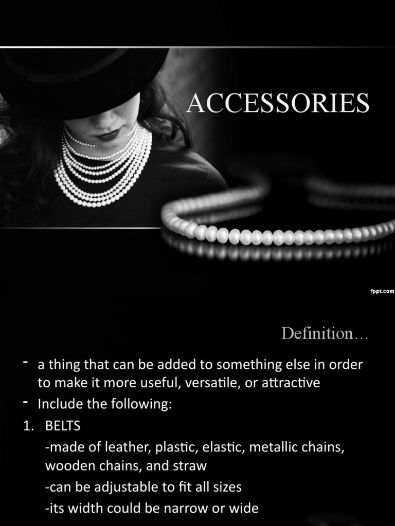 Chapetr 4 - Accessories | PDF | Perfume | Necklace