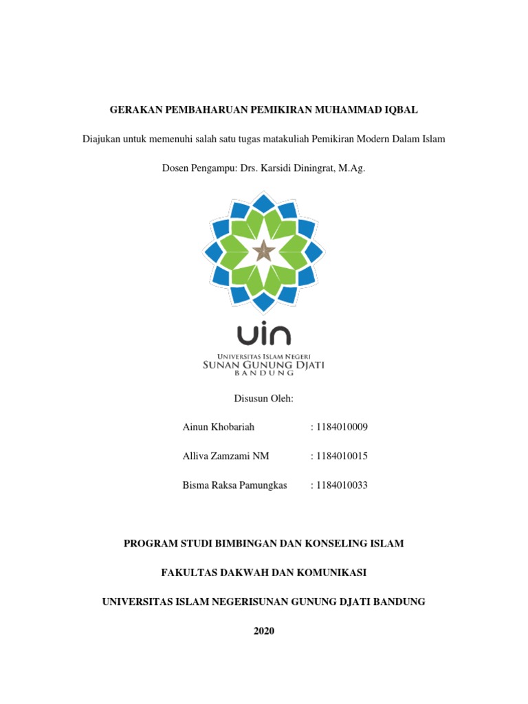 Pemikiran Pembaruan Iqbal | PDF