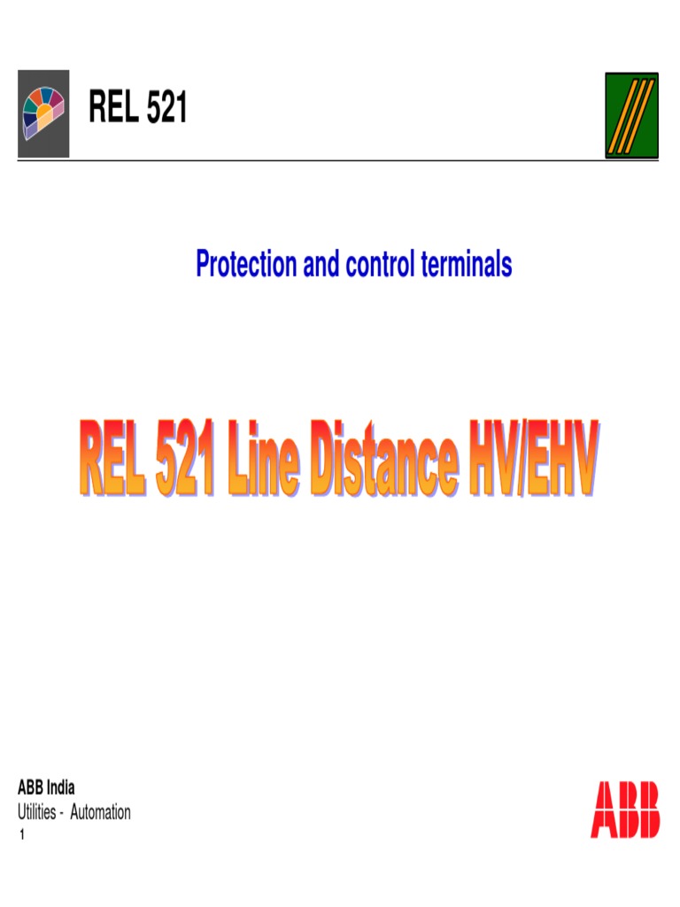 10 REL521.ppt (Read-Only) PDF | PDF | Automation | Analog To Digital ...