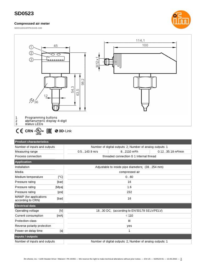 Specification - Drawing SD0523 | PDF | Pipe (Fluid Conveyance) | Switch