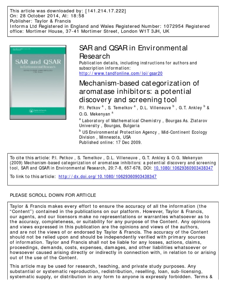 Mechanism Based Inhibitor | Download Free PDF | Enzyme Inhibitor ...