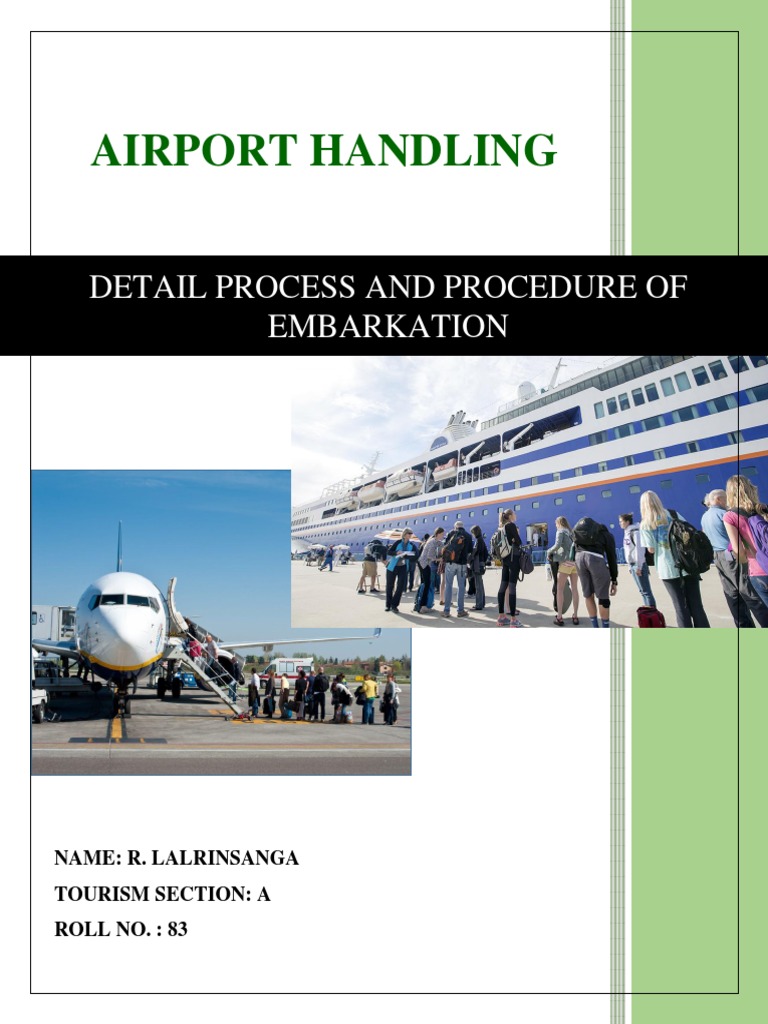 Airport Handling: Detail Process and Procedure of Embarkation ...