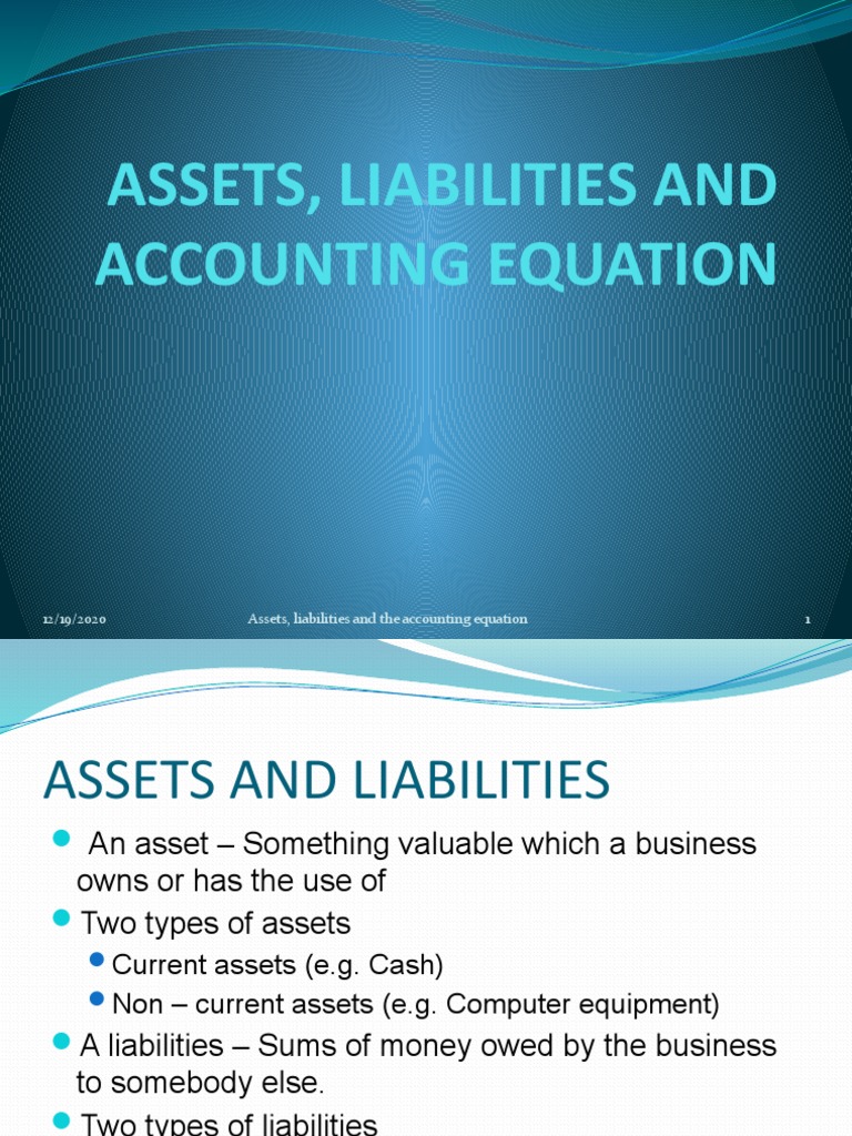 Understanding Assets and Liabilities | PDF | Debits And Credits | Expense