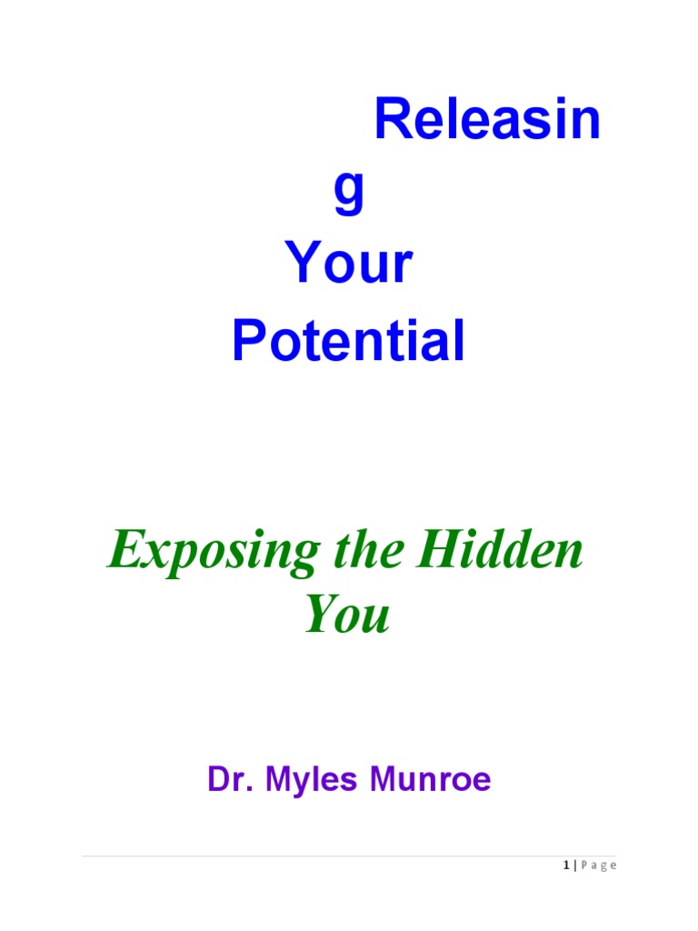 Releasing Your Potential | PDF