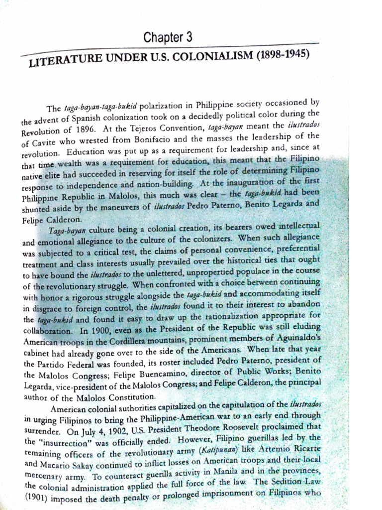 Philippine Lit History N Anthology Lumbera-Lumbera CH 3 | PDF