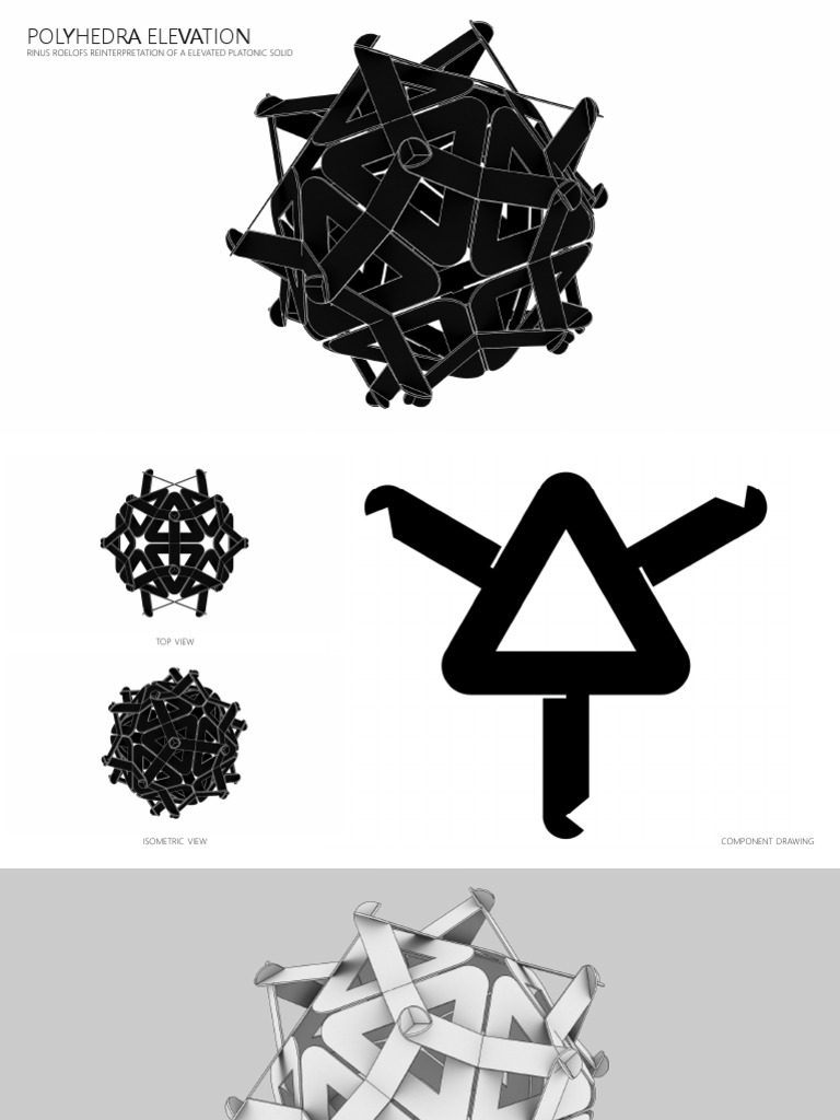 Polyhedra Elevation: Rinus Roelofs Reinterpretation of A Elevated ...